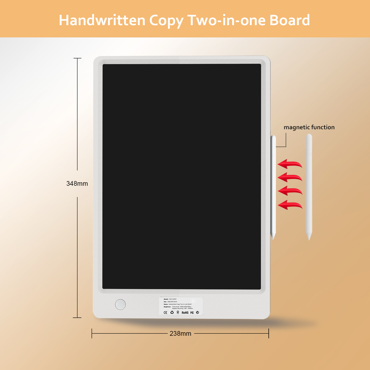 Acrylic Panel Tattoo Tracing LED Drawing Board Handwriting Copy All-in ...