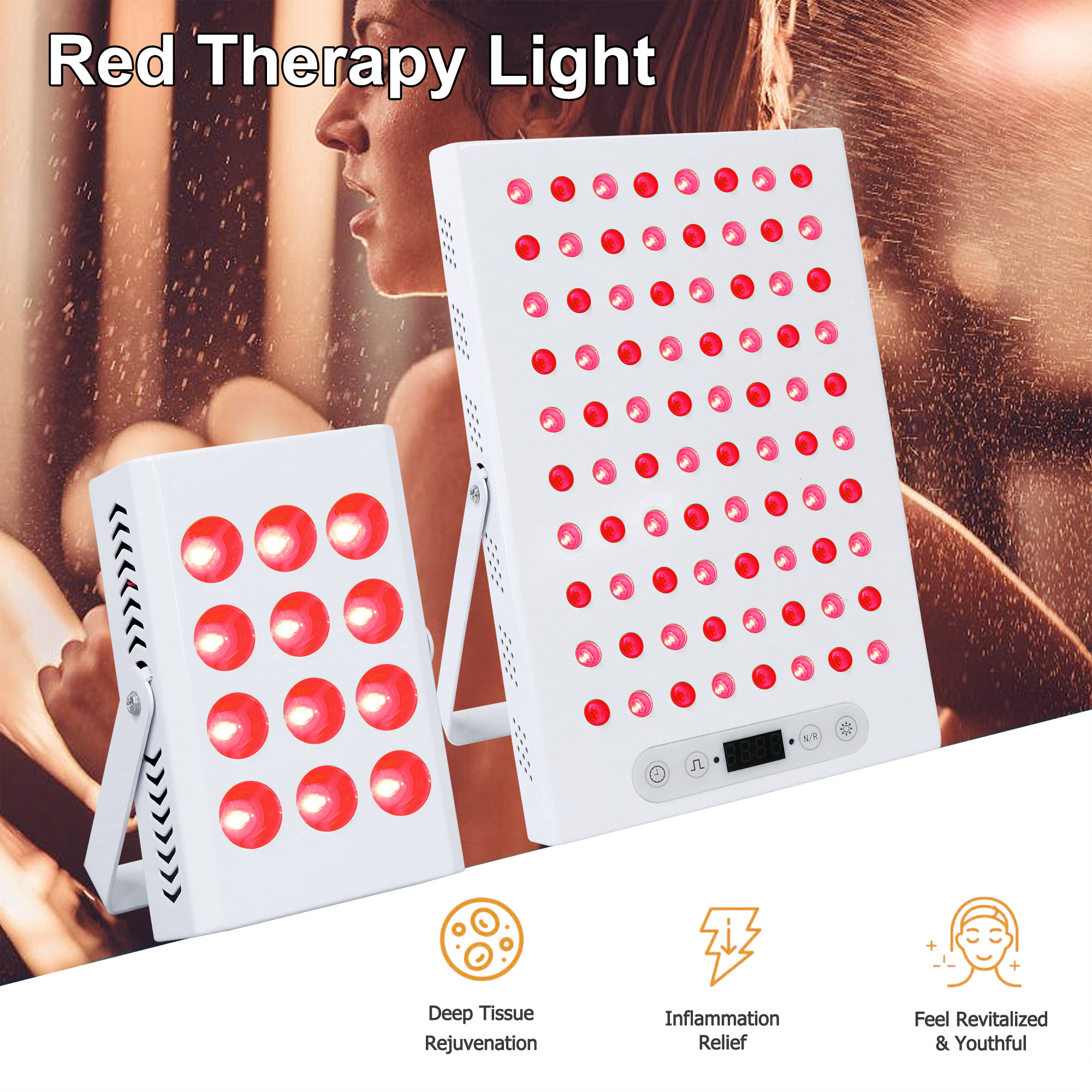 400w 60w 660nm&850nm Near Infrared Red Light Therapy - Yxo Leds